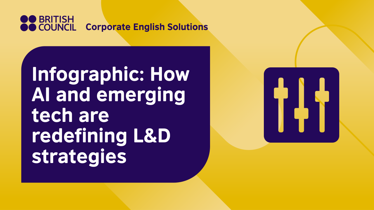 Infographic: How AI and emerging tech are redefining L&D strategies | British Council
